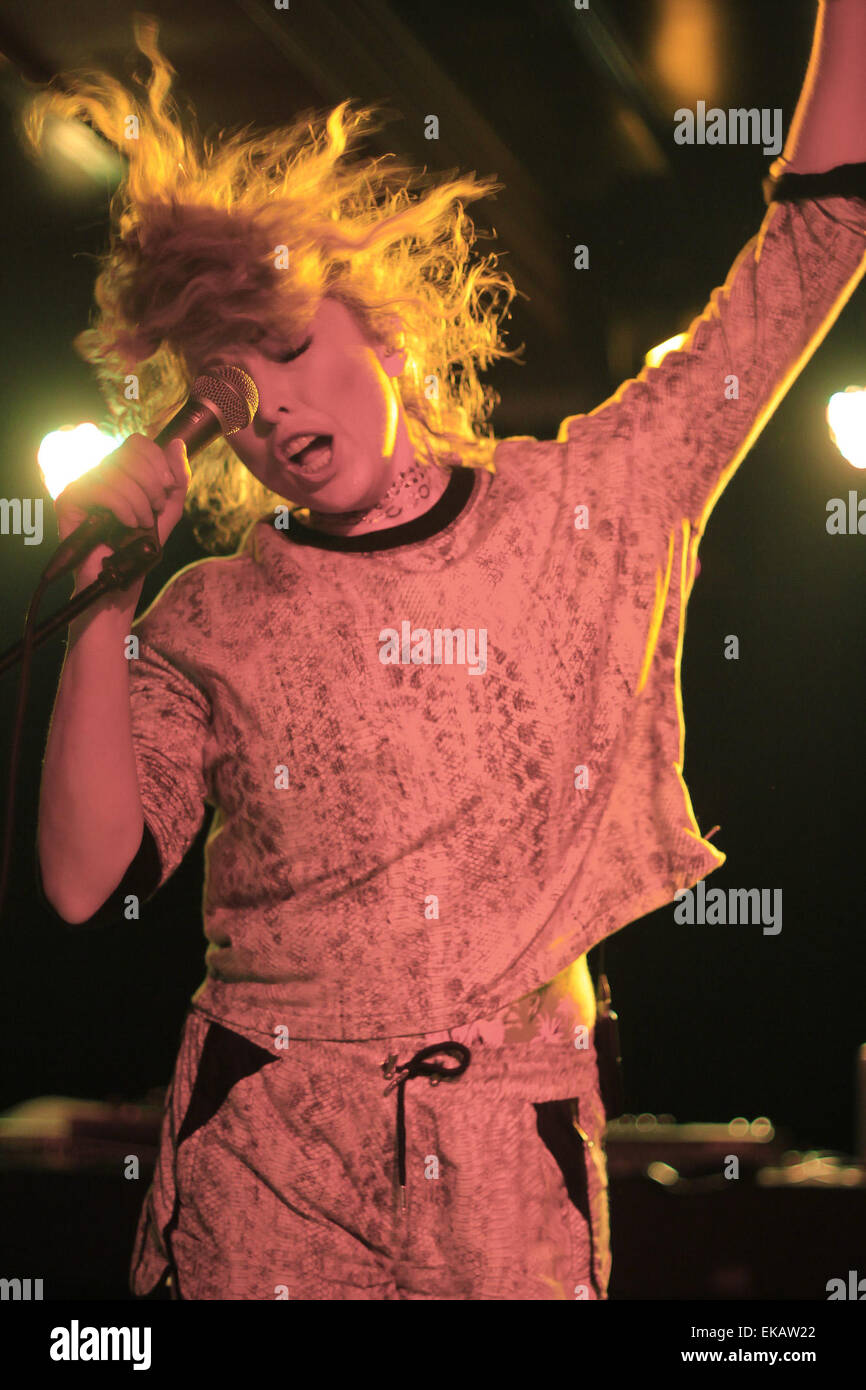 Ny, NY, USA. 1st Jan, 2000. The Ting Tings perform at Webster Hall on ...