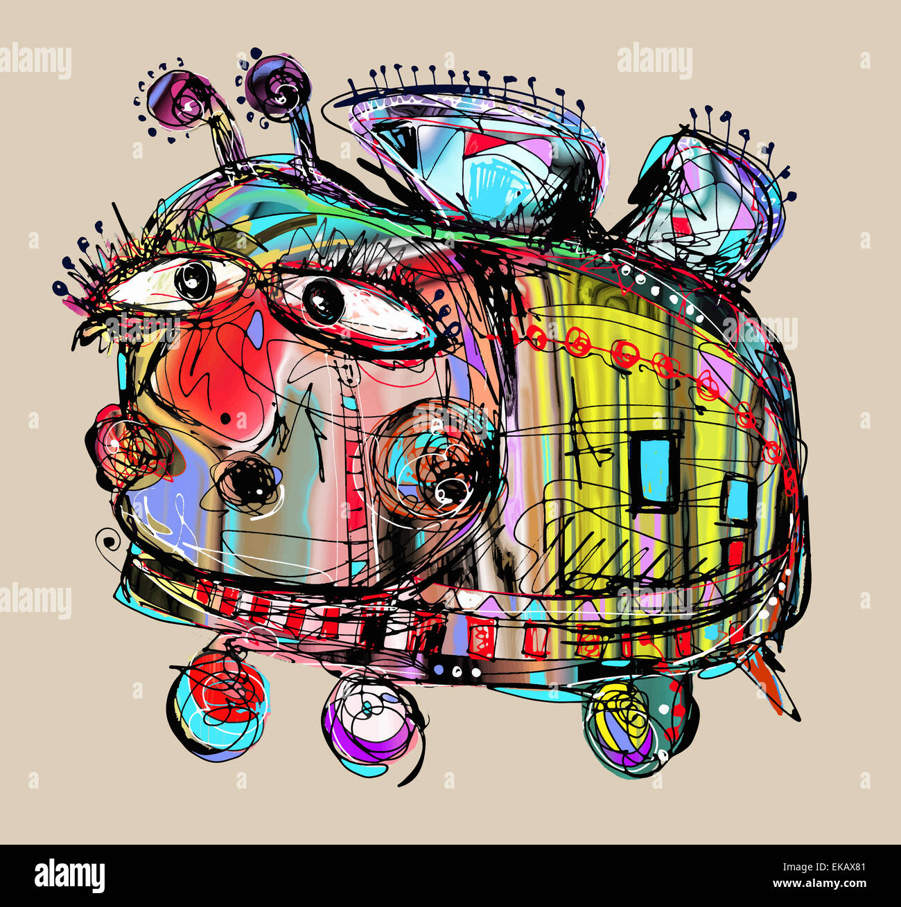 Crazy bee hi-res stock photography and images - Alamy