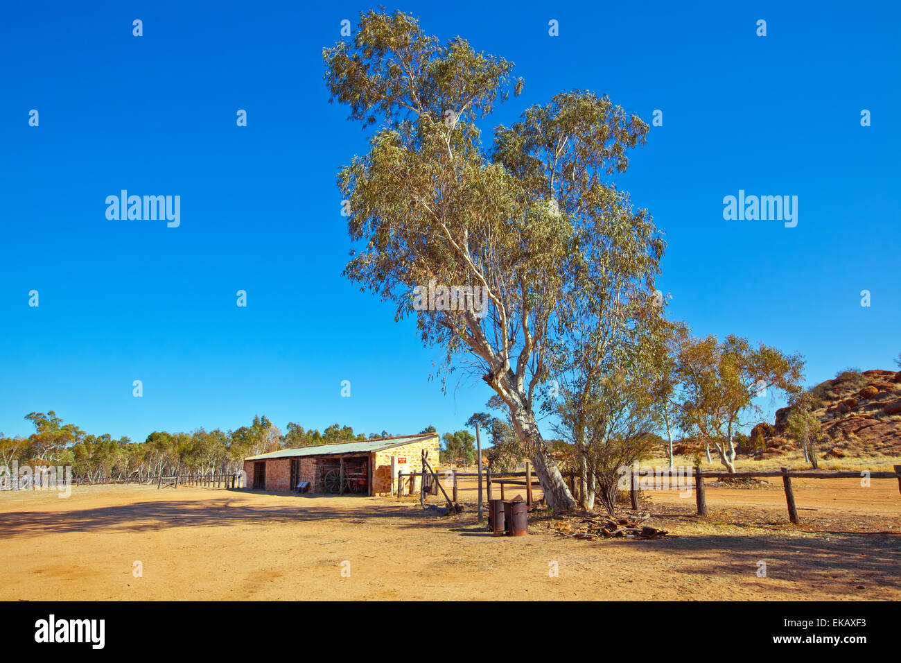 Telegraph station historical outback communications Central Australia Northern Territory pioneer ...