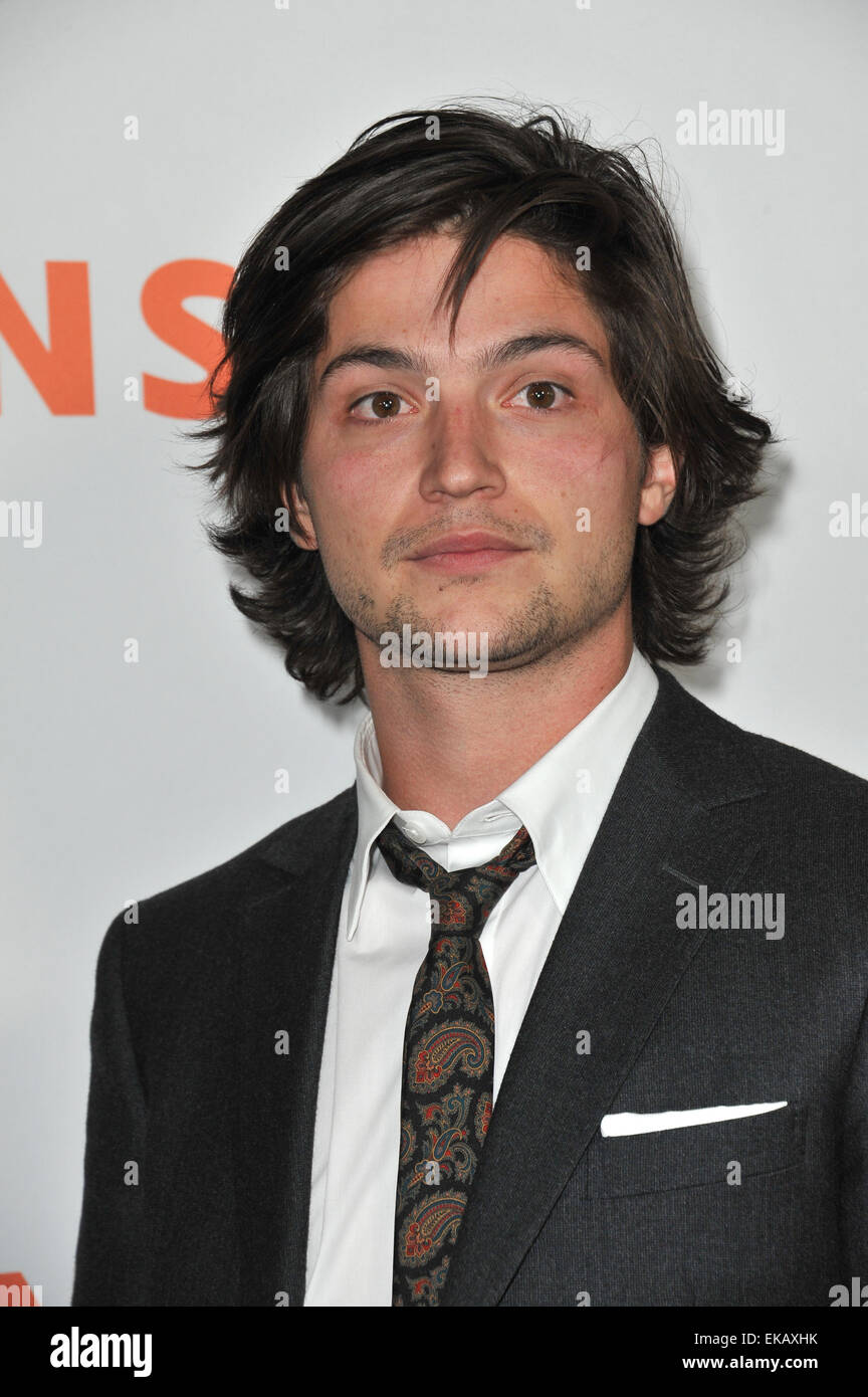 LOS ANGELES, CA - OCTOBER 25, 2012: Thomas McDonell at the Los Angeles ...