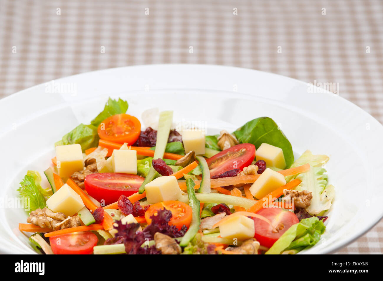 Fresh colorful healthy salad Stock Photo - Alamy