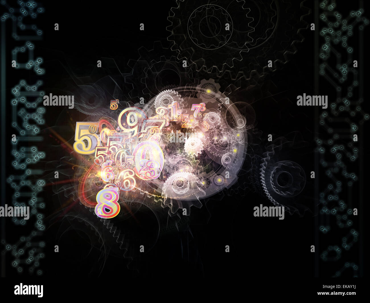 Gear composition abstract background hi-res stock photography and ...