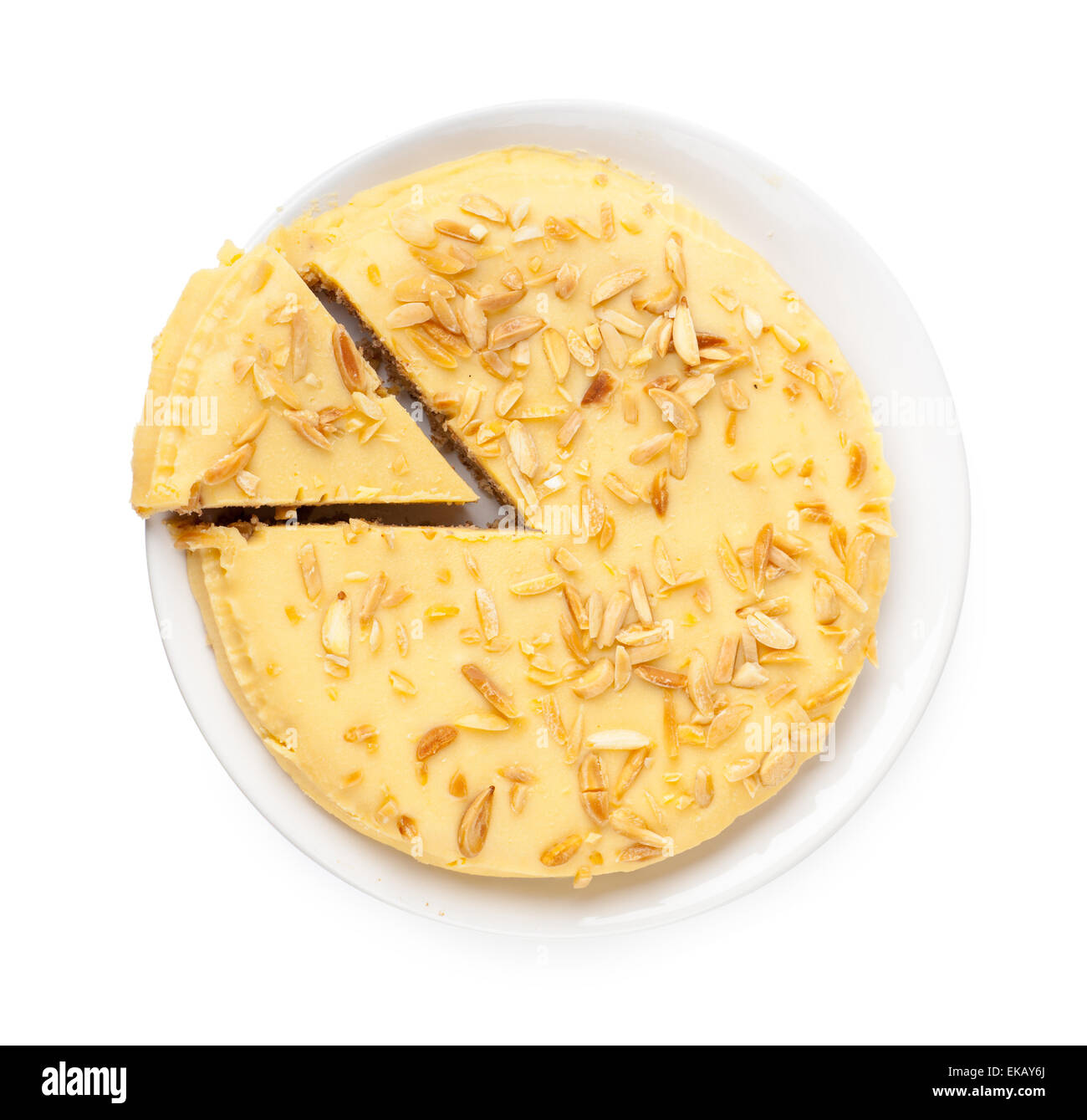 Pie top view Cut Out Stock Images & Pictures - Alamy