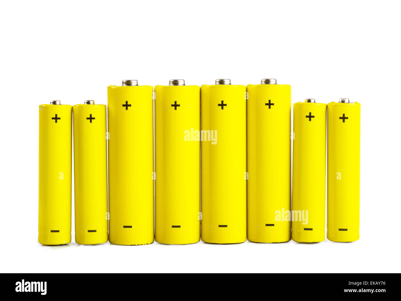 Black and yellow alkaline battery hi-res stock photography and images ...