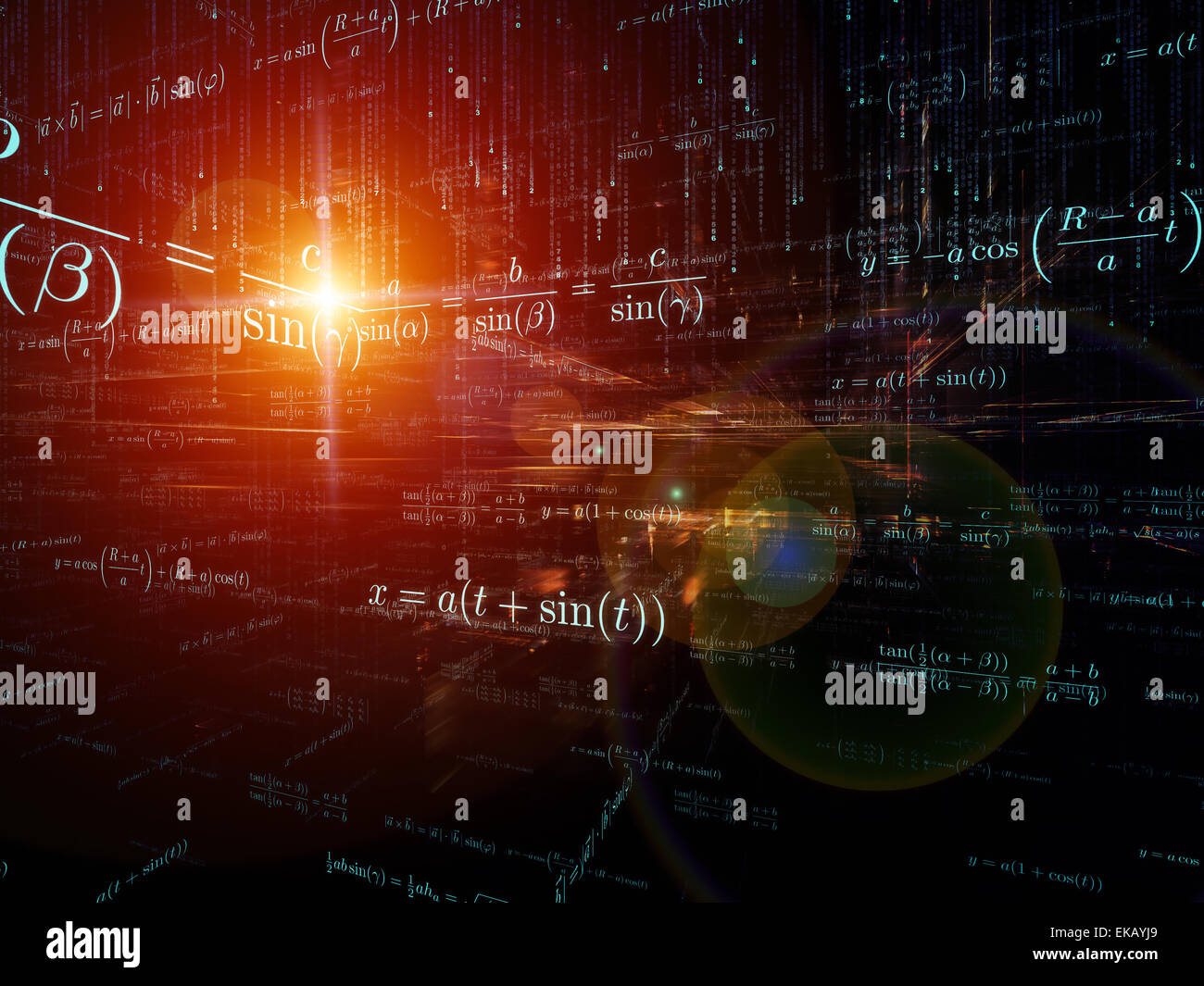 Synergies of Mathematics Stock Photo - Alamy