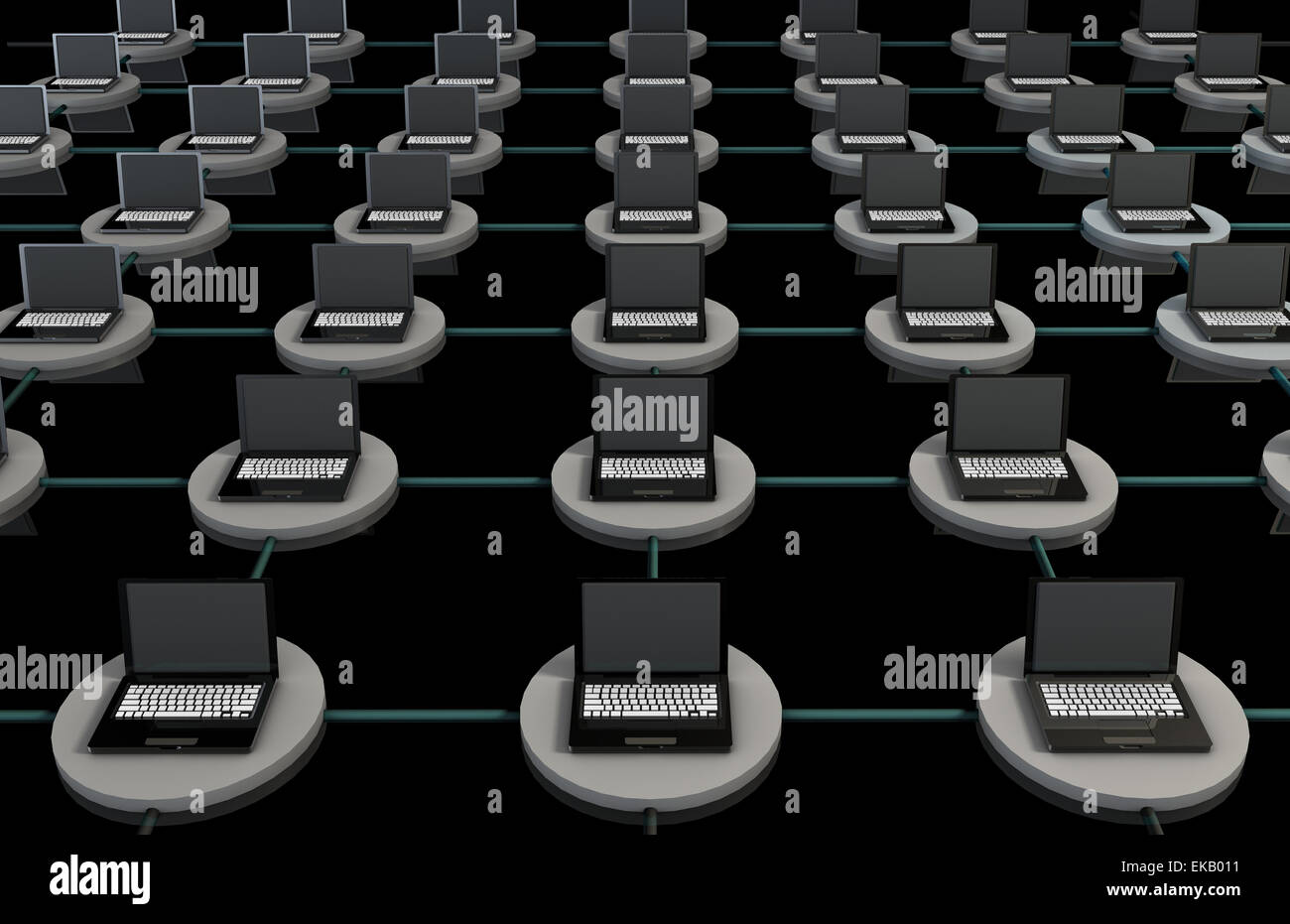 LAN Computer System Stock Photo - Alamy