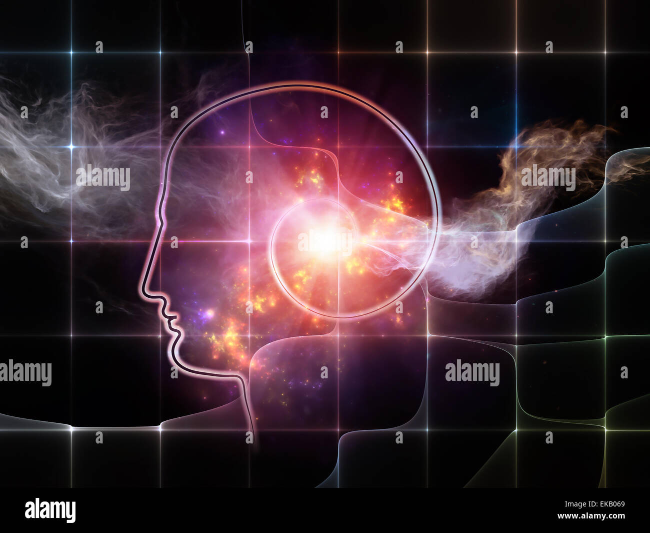 Lights of Consciousness Stock Photo - Alamy