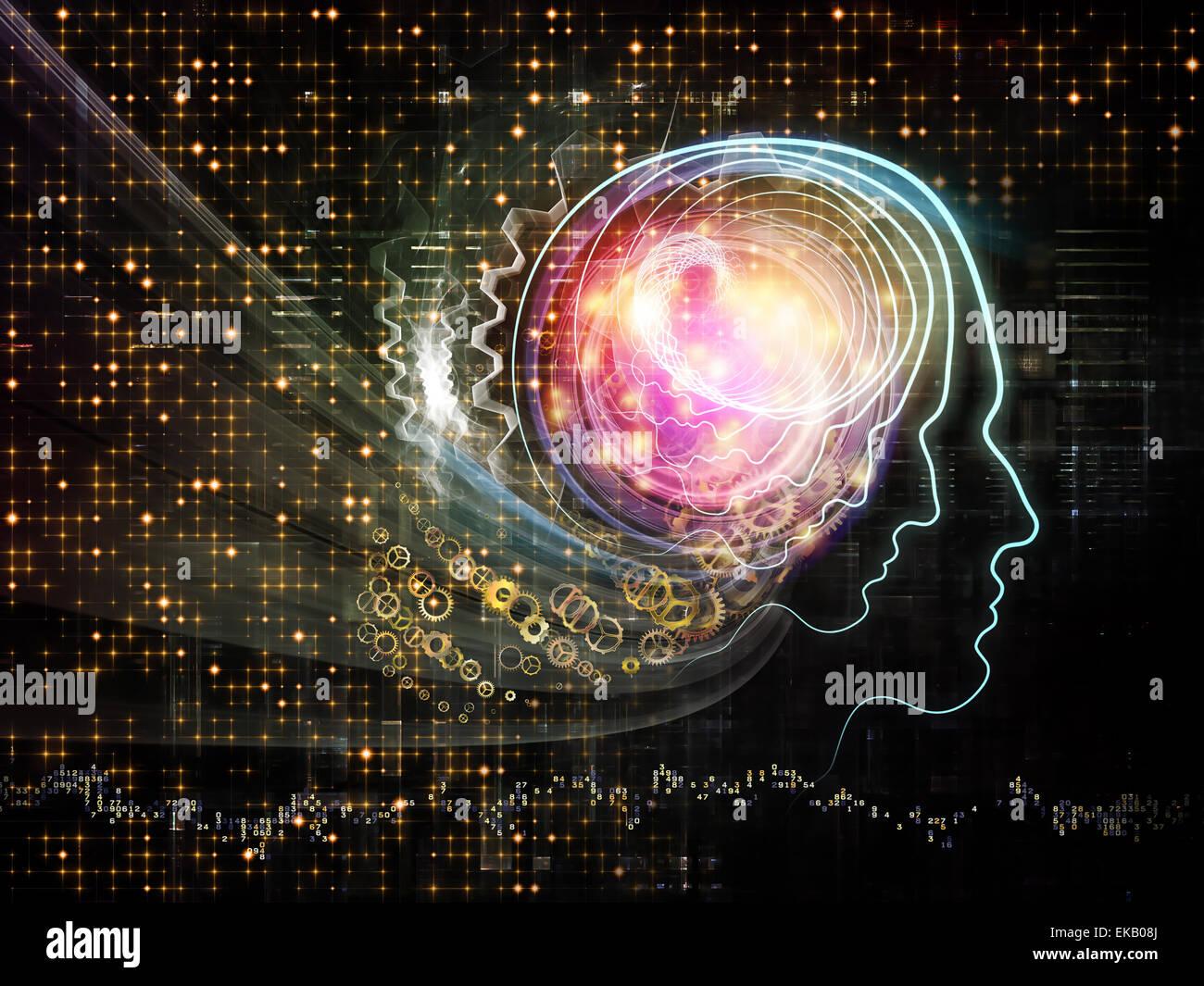 Lights of Consciousness Stock Photo - Alamy