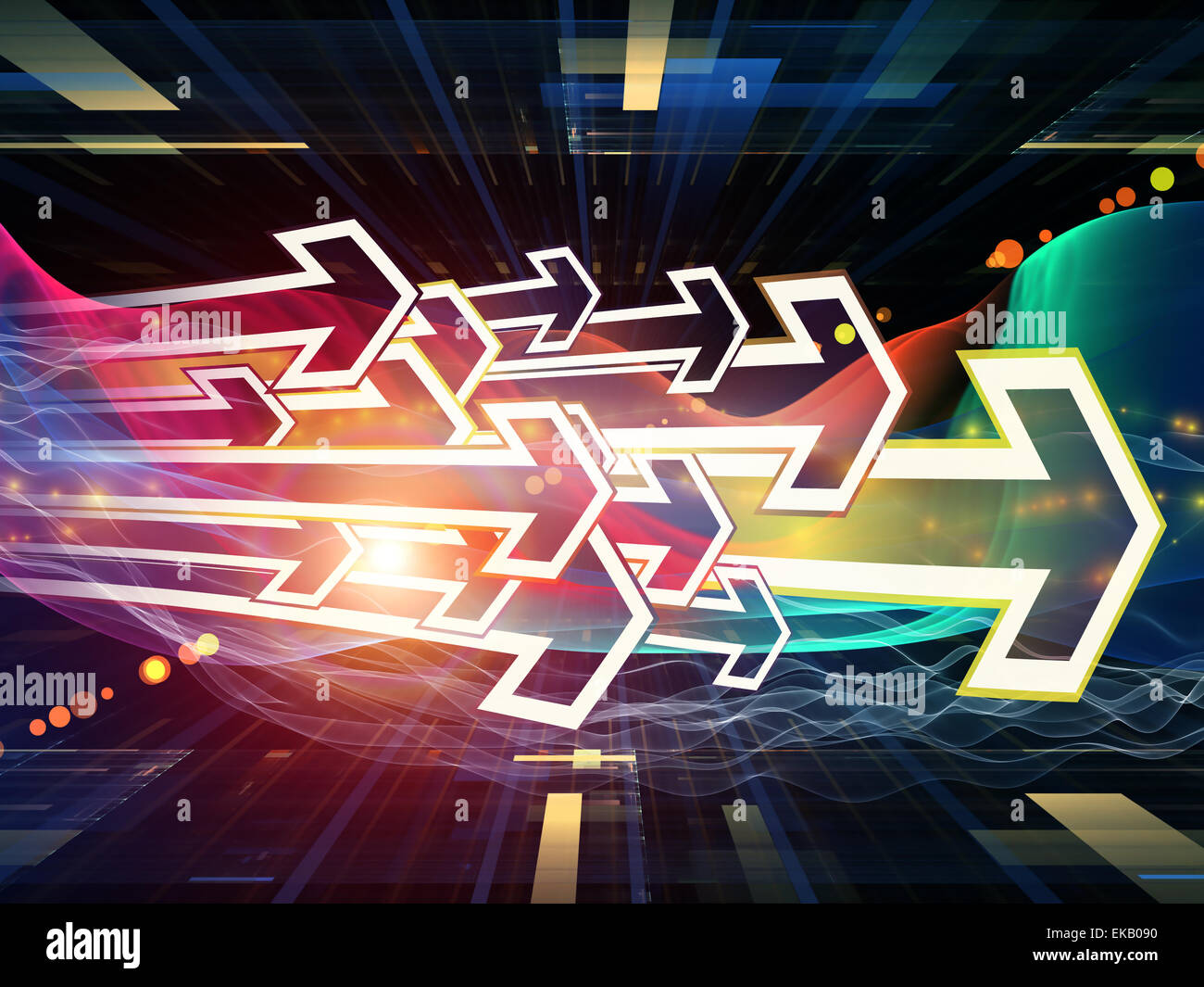 Toward Digital Directions Stock Photo - Alamy