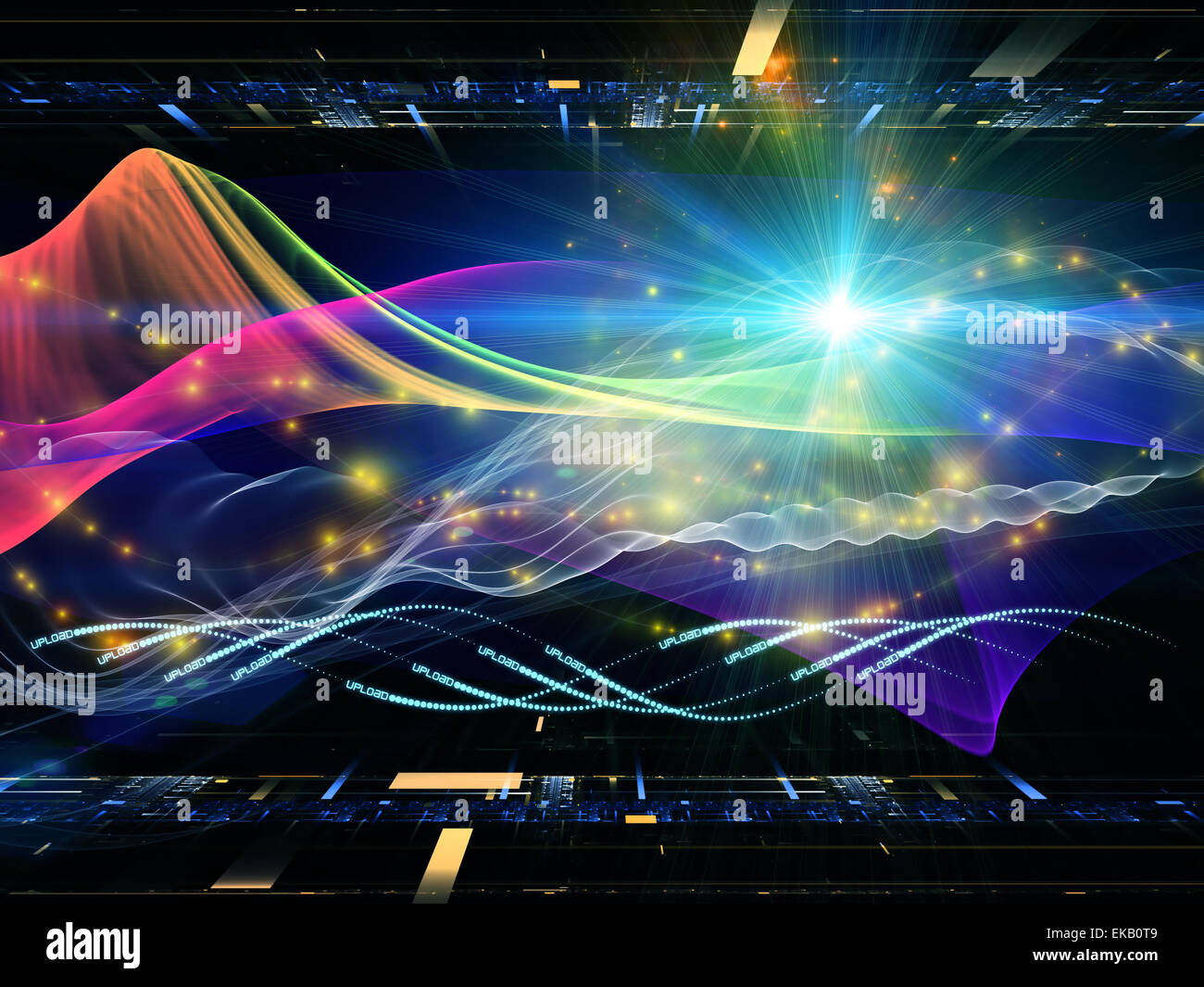 Digital technological elements hi-res stock photography and images - Alamy