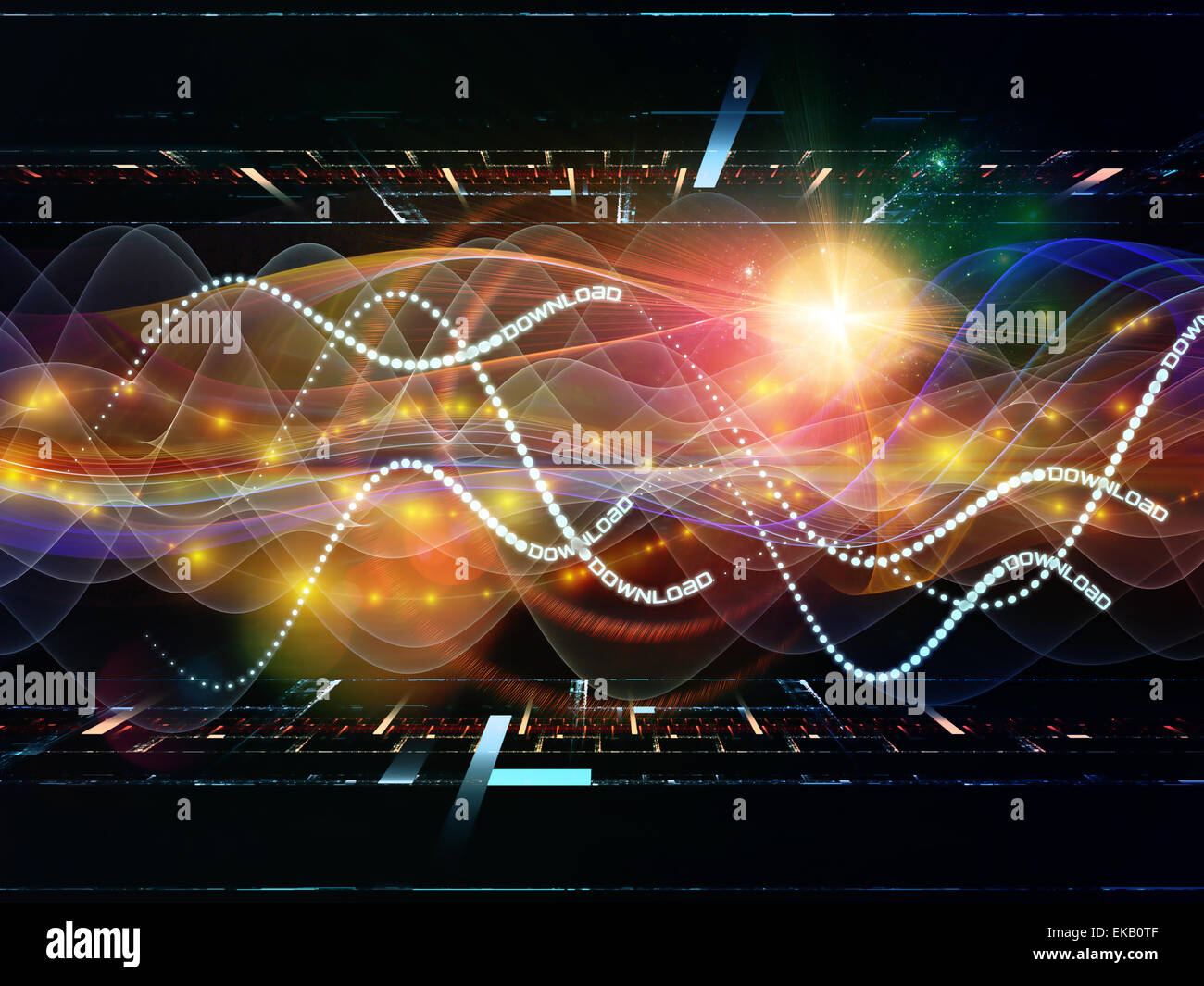 Digital technological elements hi-res stock photography and images - Alamy