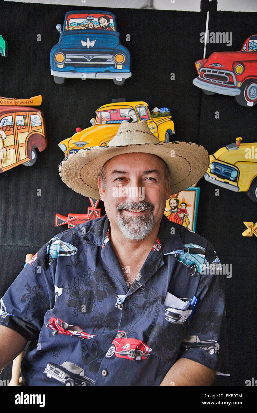 The Santa Fe Spanish Market, held in July, fills the Santa Fe Plaza ...