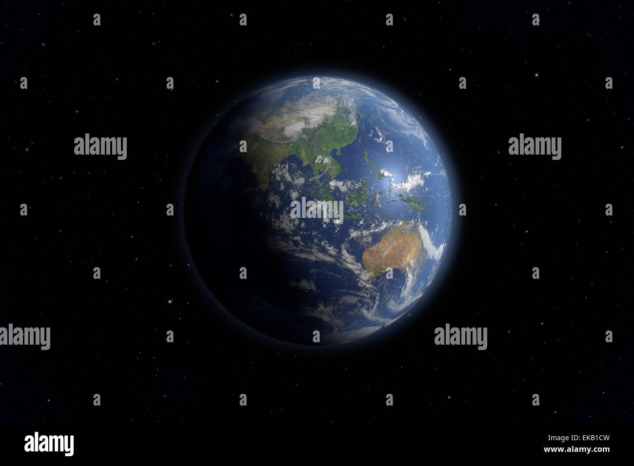 Planet earth from space day night hi-res stock photography and images ...