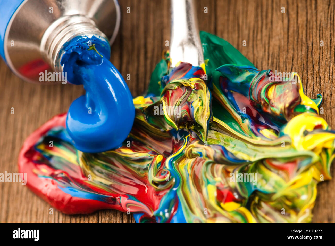 mixing paints. background Stock Photo - Alamy