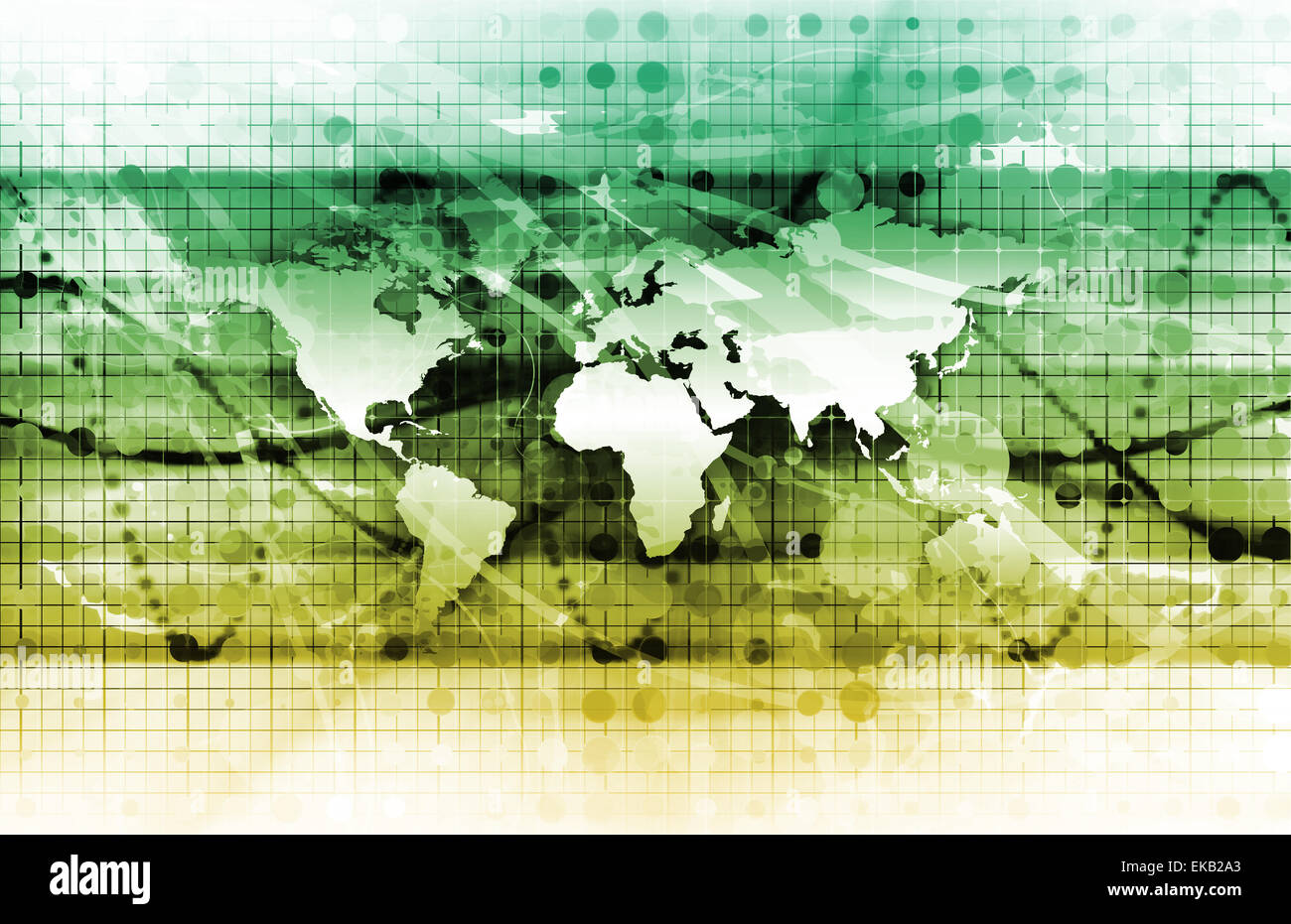 Global management technology process concept hi-res stock photography ...