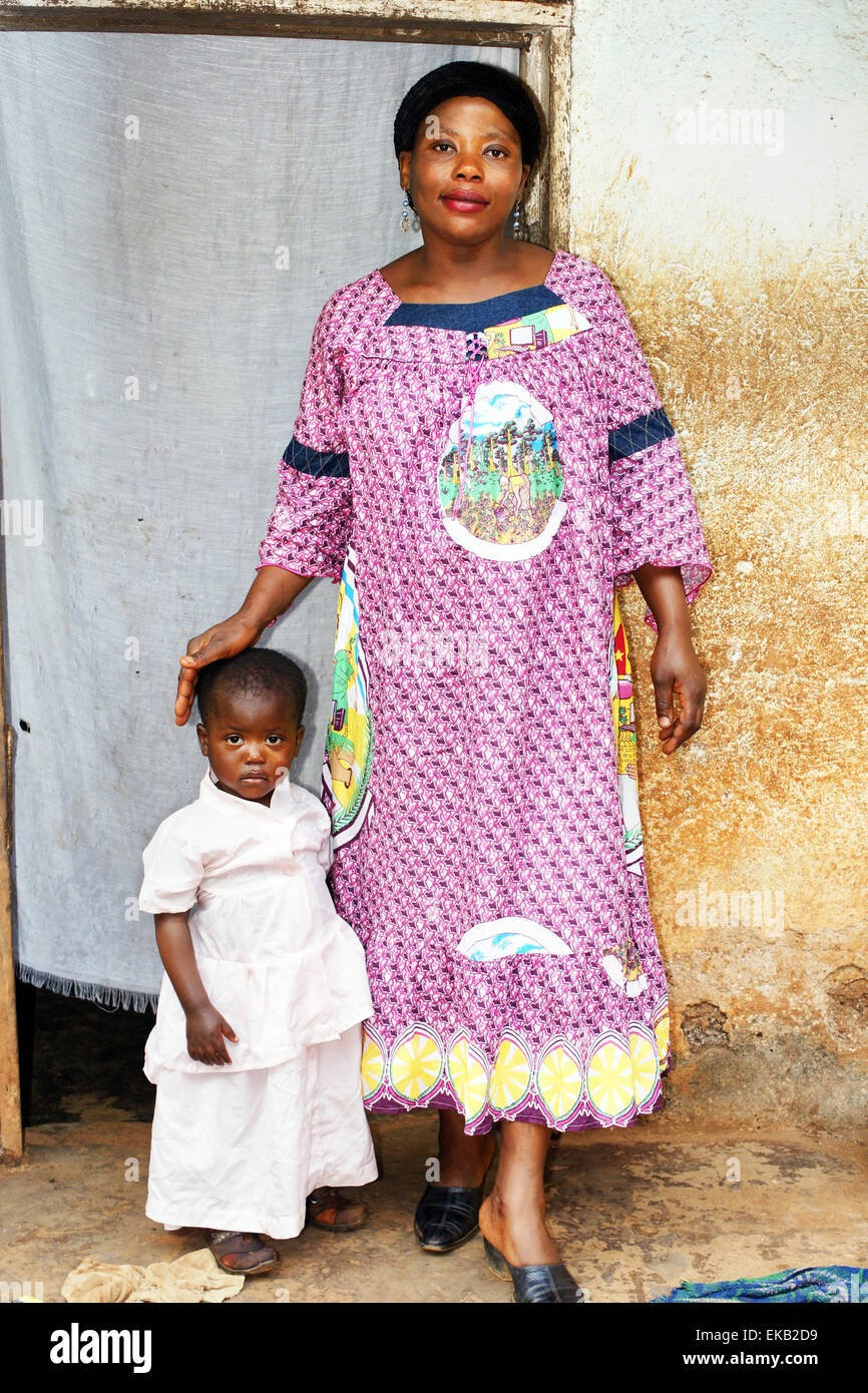 African mother and child Stock Photo - Alamy