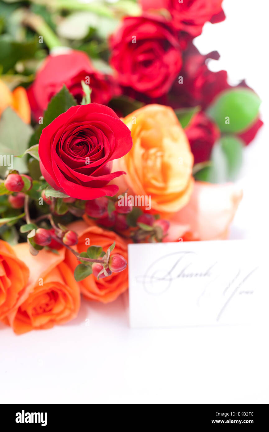 Thank you bouquet hi-res stock photography and images - Alamy