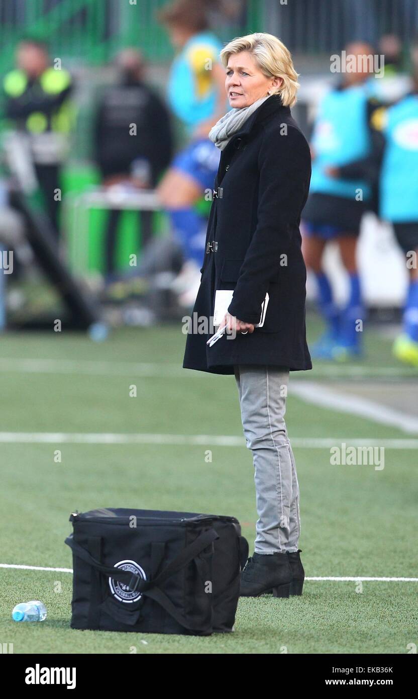 Germany's coach Silvia Neid during the women's international friendly ...