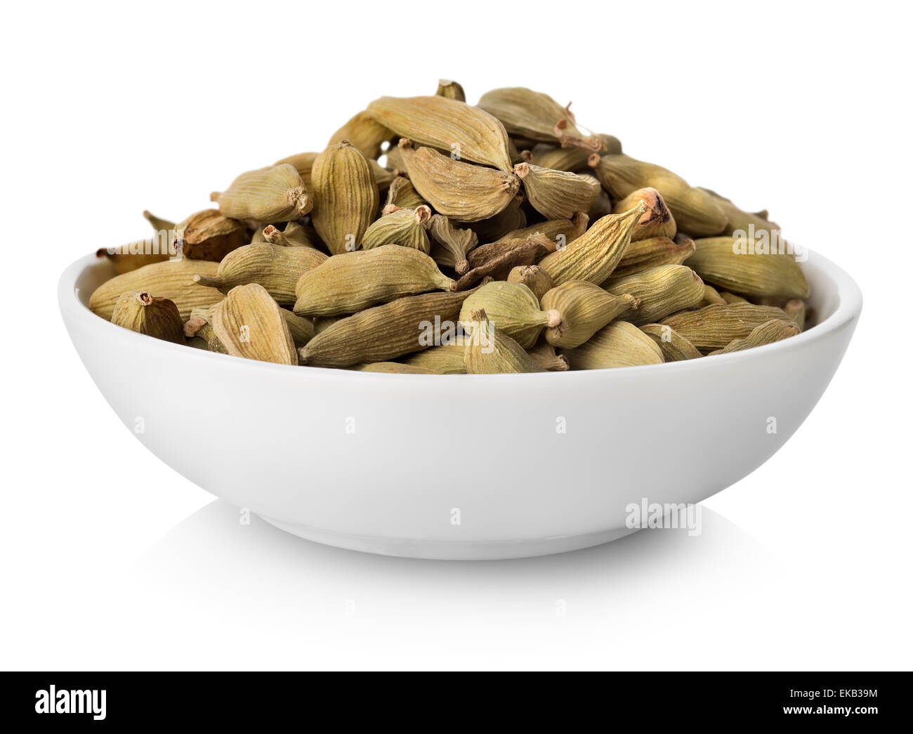 Cardamom in plate Stock Photo - Alamy