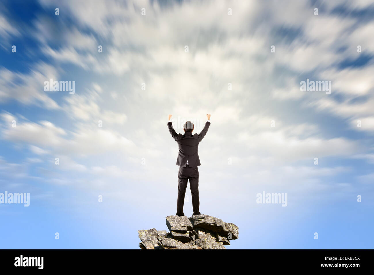 Successful business man Stock Photo - Alamy