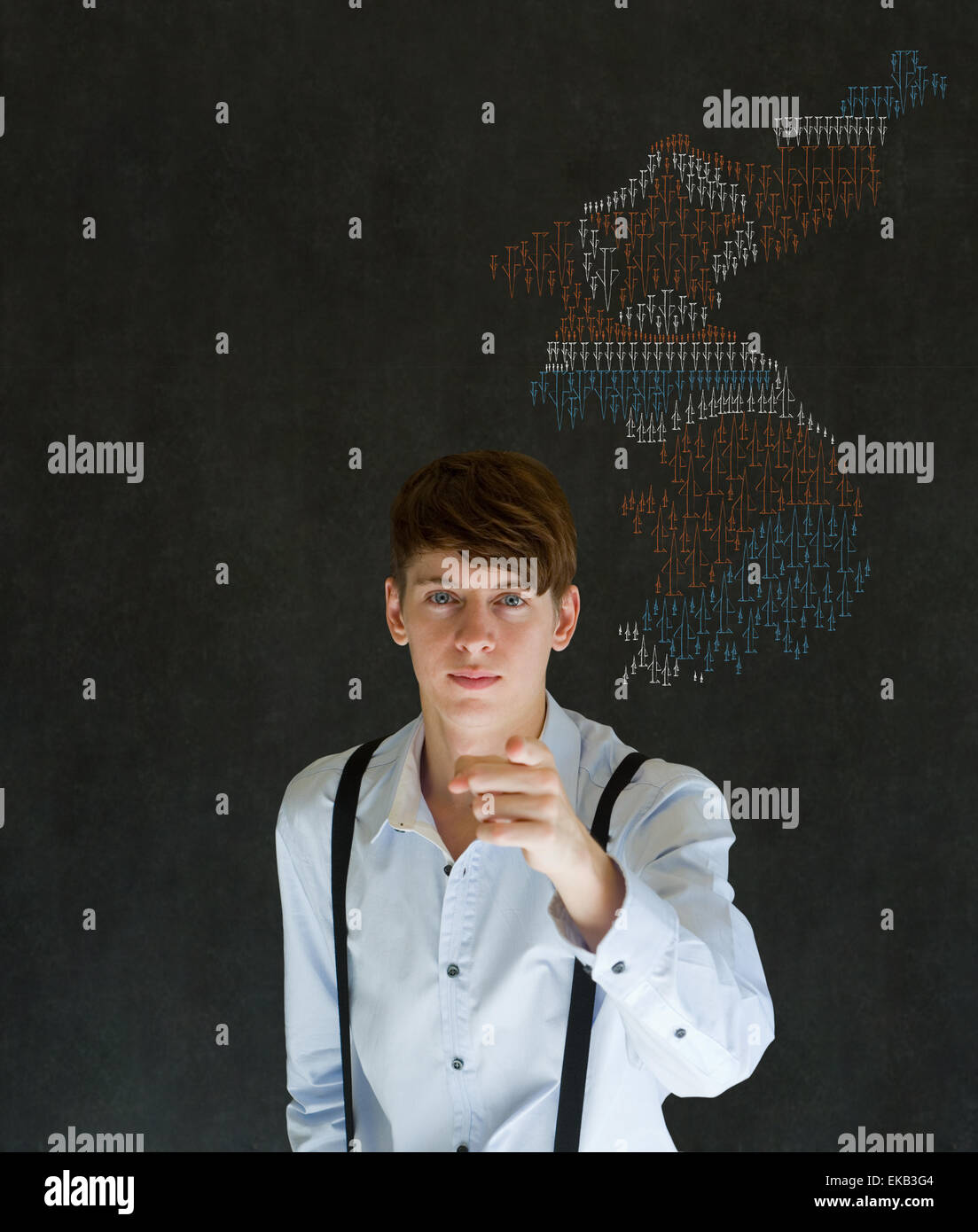 Person pointing at map hi-res stock photography and images - Alamy