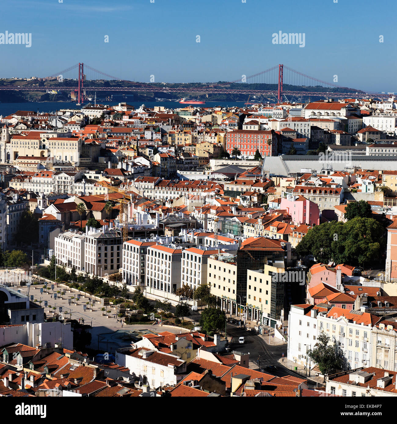 view of Lisbon Stock Photo - Alamy