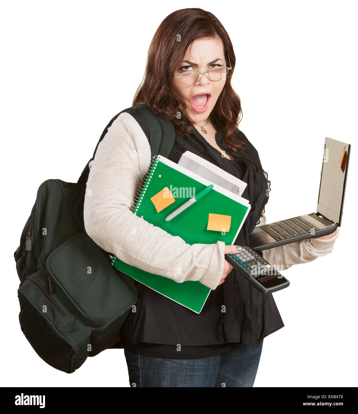 Student multi tasking hi-res stock photography and images - Alamy