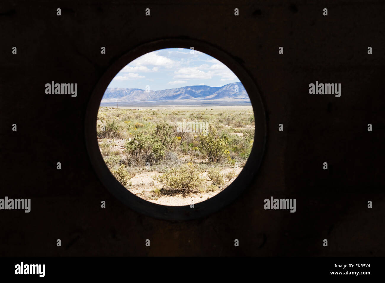 The Trinity Test Site, where the first atomic bomb was exploded on July ...