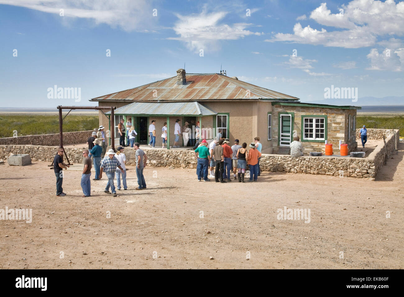 The TrinityTest Site, where the first atomic bomb was exploded on July ...
