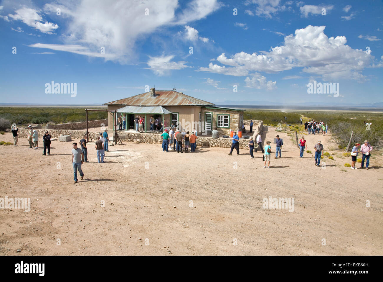 The TrinityTest Site, where the first atomic bomb was exploded on July ...