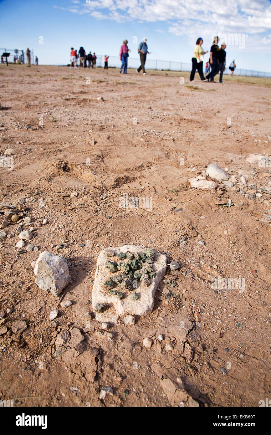 The Trinity Test Site, where the first atomic bomb was exploded on July ...