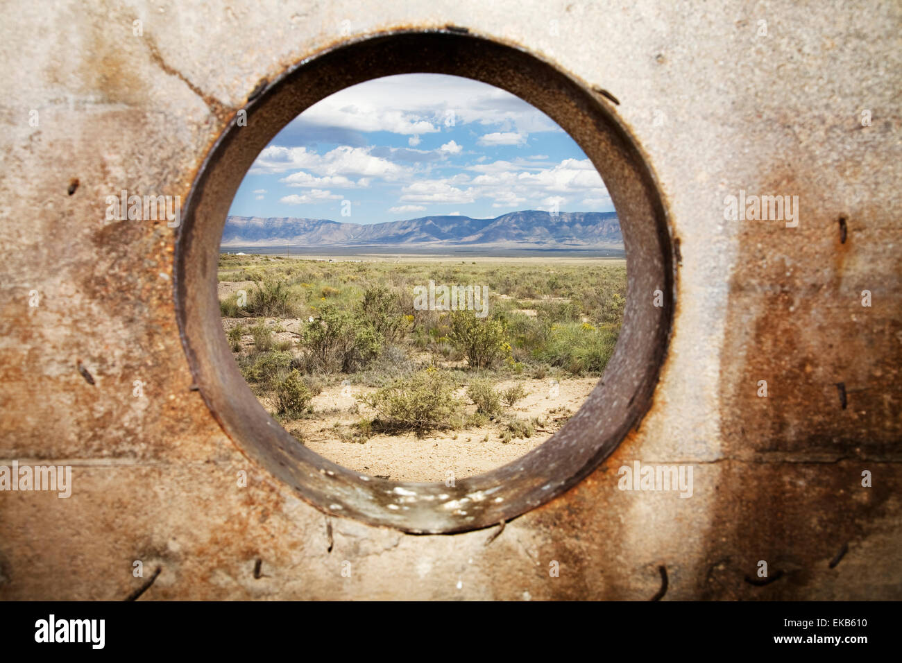 The Trinity Test Site, where the first atomic bomb was exploded on July ...