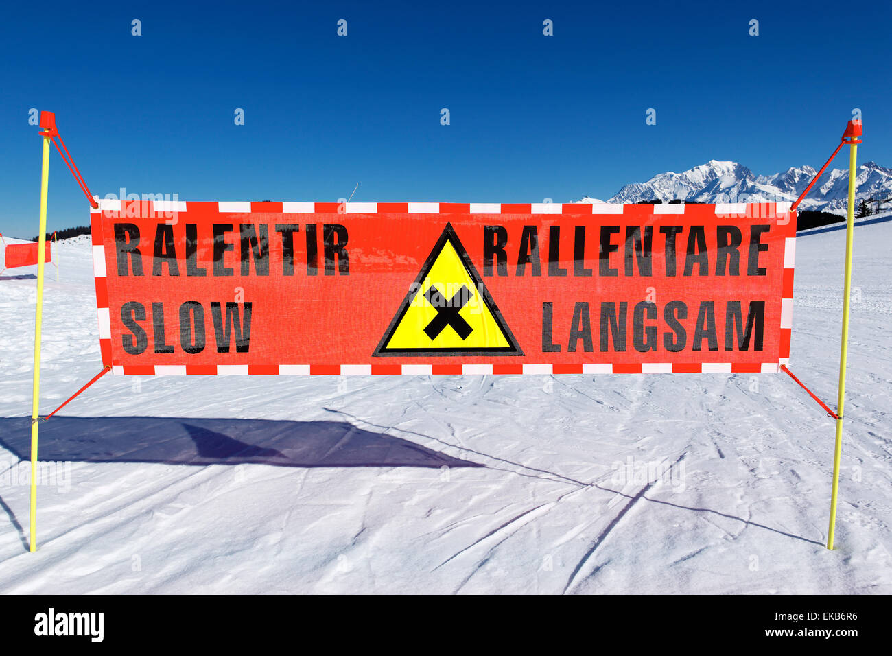 Slow down ski hi-res stock photography and images - Alamy