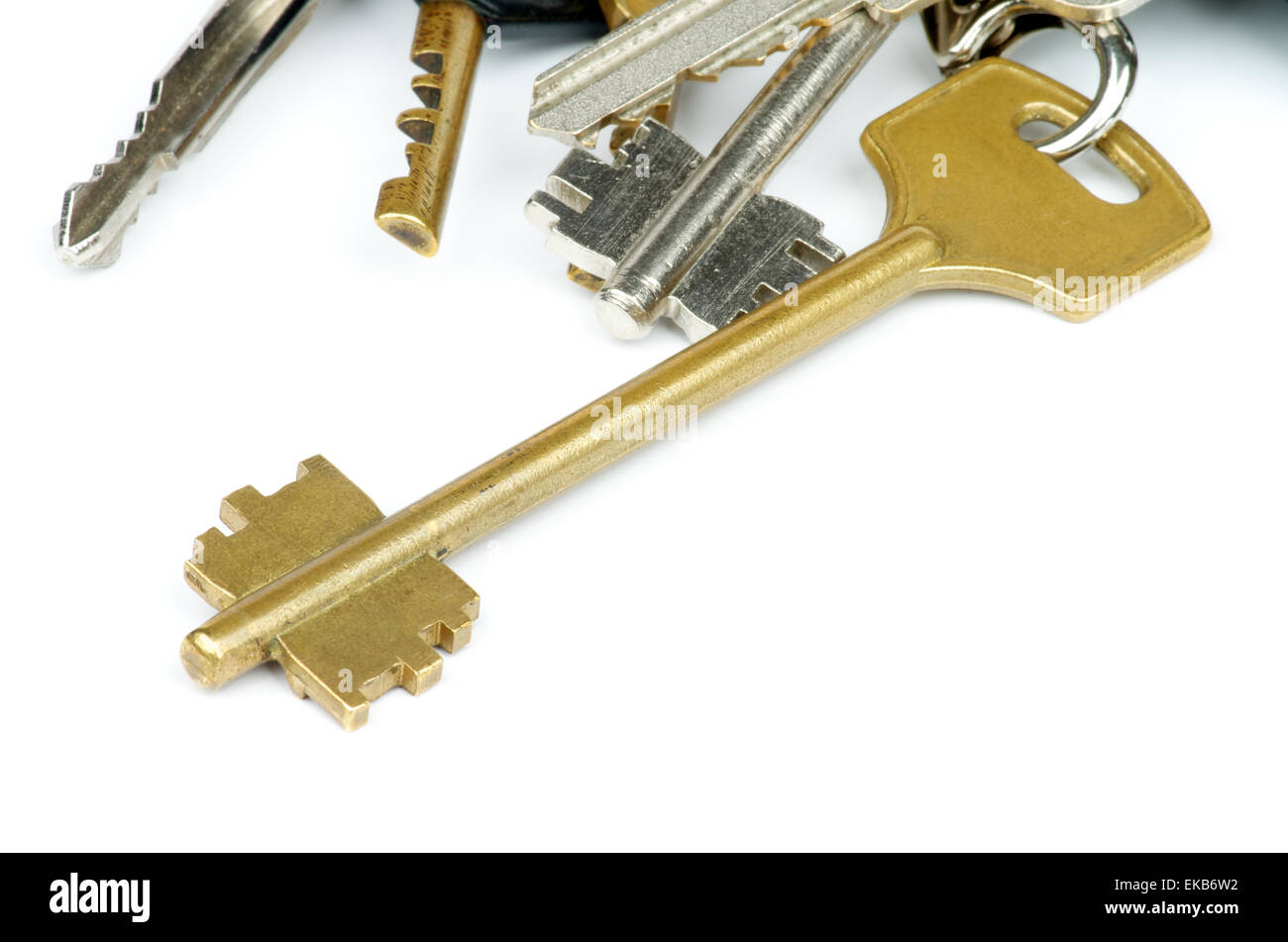 Closeup keys on house hi-res stock photography and images - Alamy