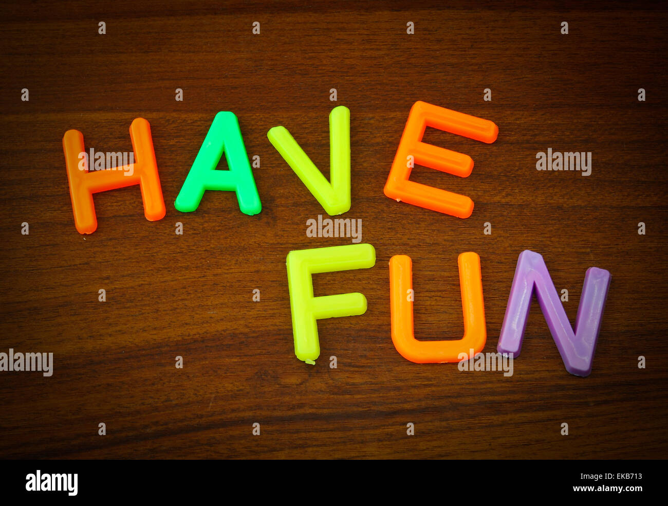 In colorful letters hi-res stock photography and images - Alamy