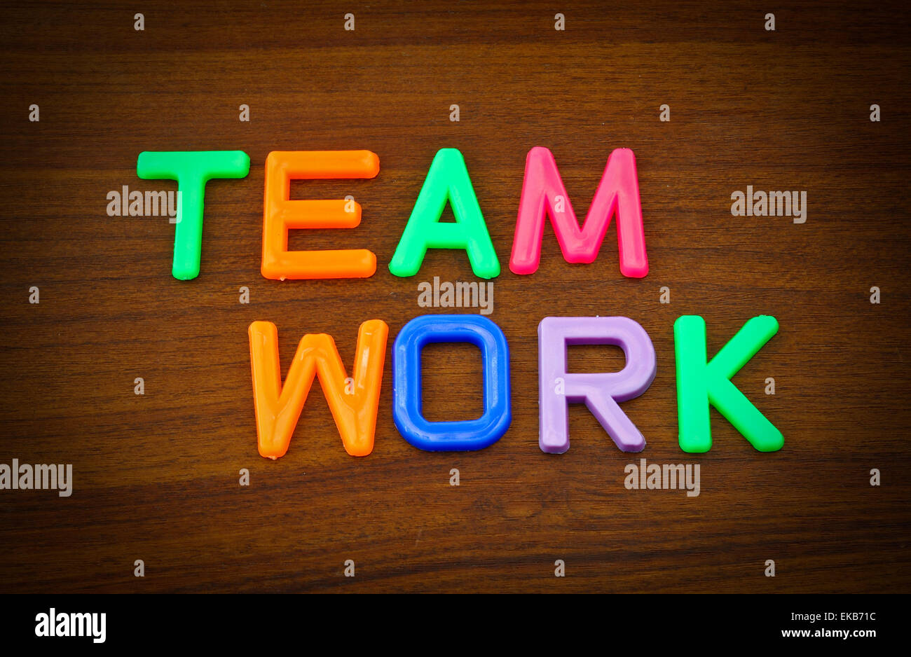 Team work sign hi-res stock photography and images - Alamy
