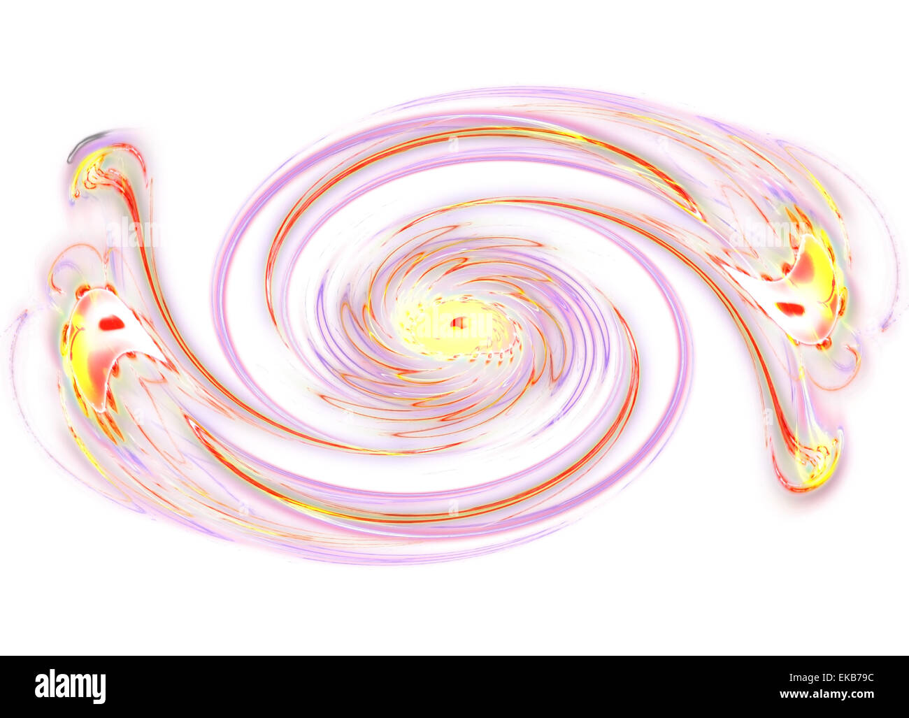 Abstract blue flower swirls hi-res stock photography and images - Alamy