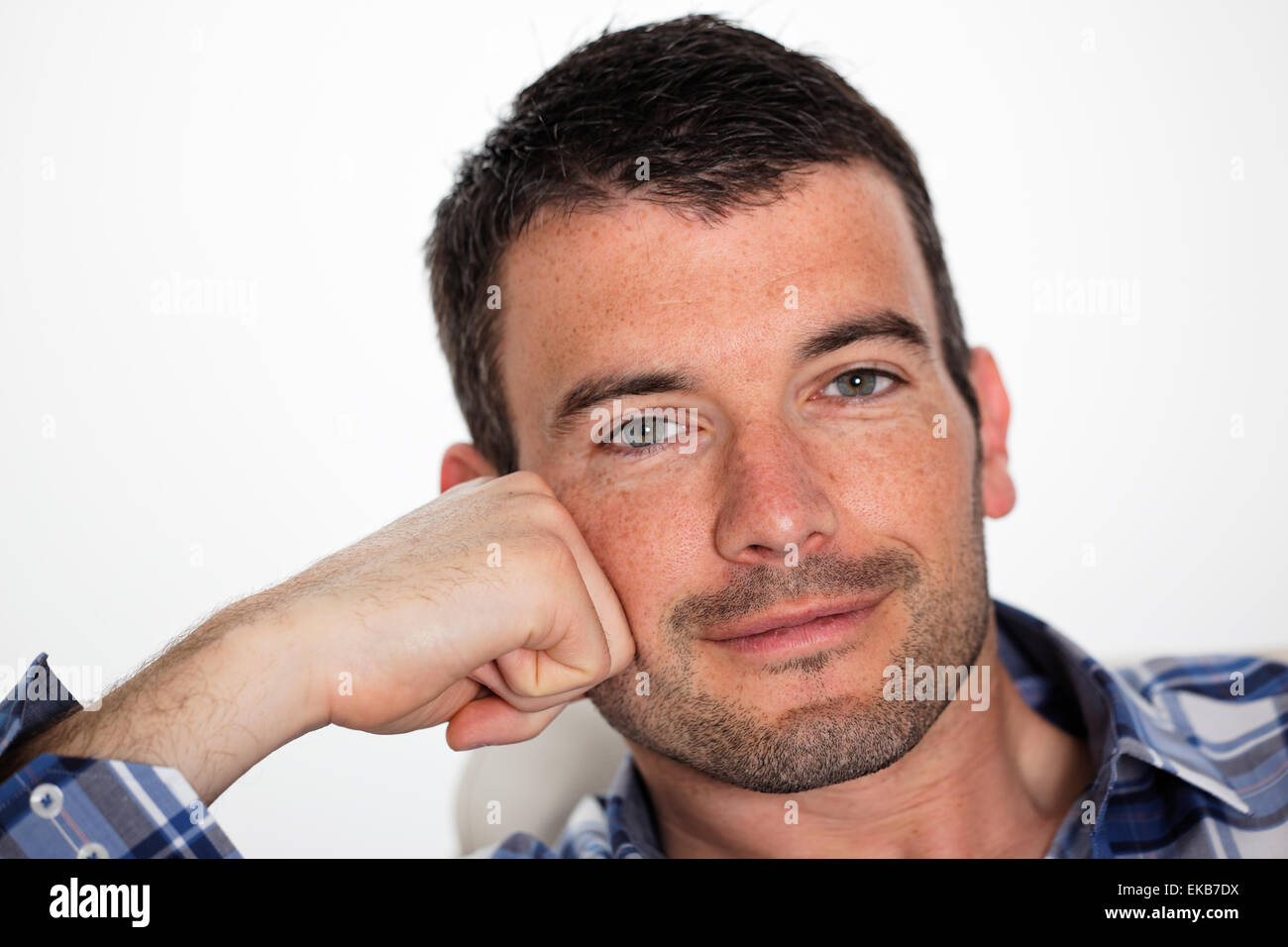 Beautiful portrait handsome adult man hi-res stock photography and ...