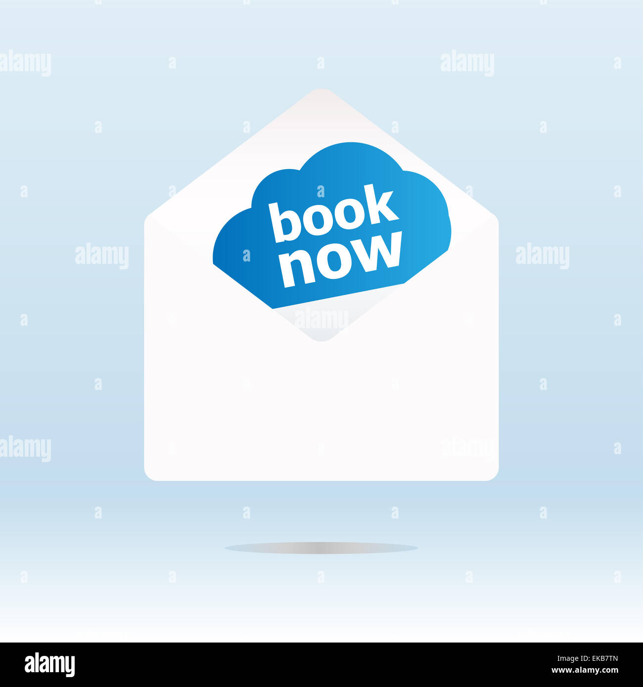 Book now design hi-res stock photography and images - Alamy