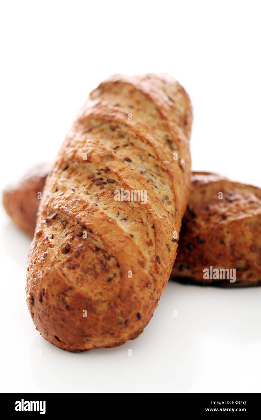 Homemade crunchy bread with grains Stock Photo - Alamy