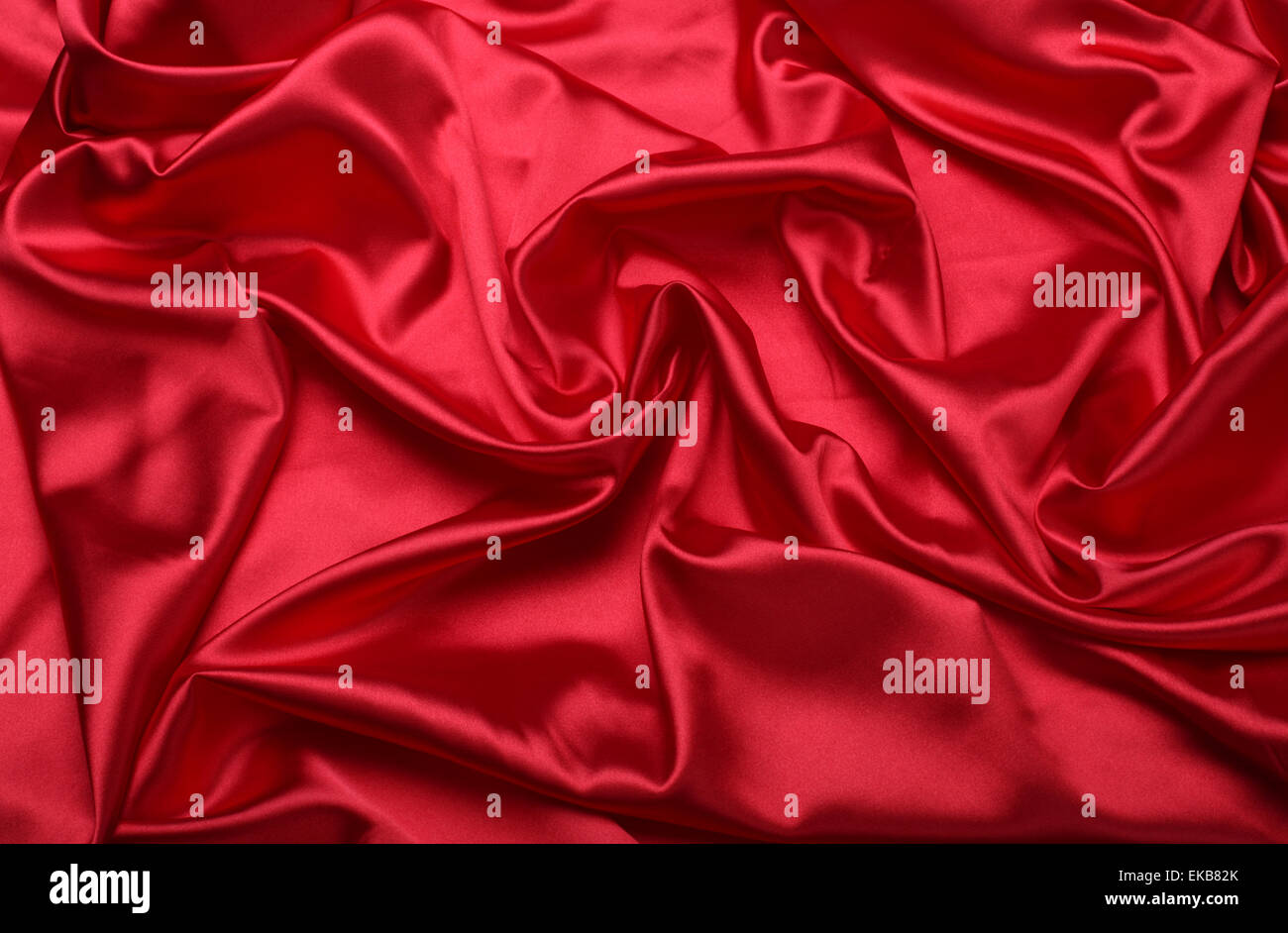 red silk fabric background Stock Photo - Alamy