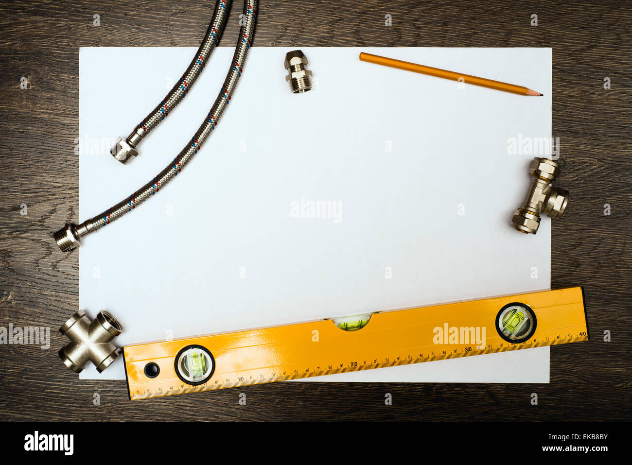 Plumbing tools hi-res stock photography and images - Alamy