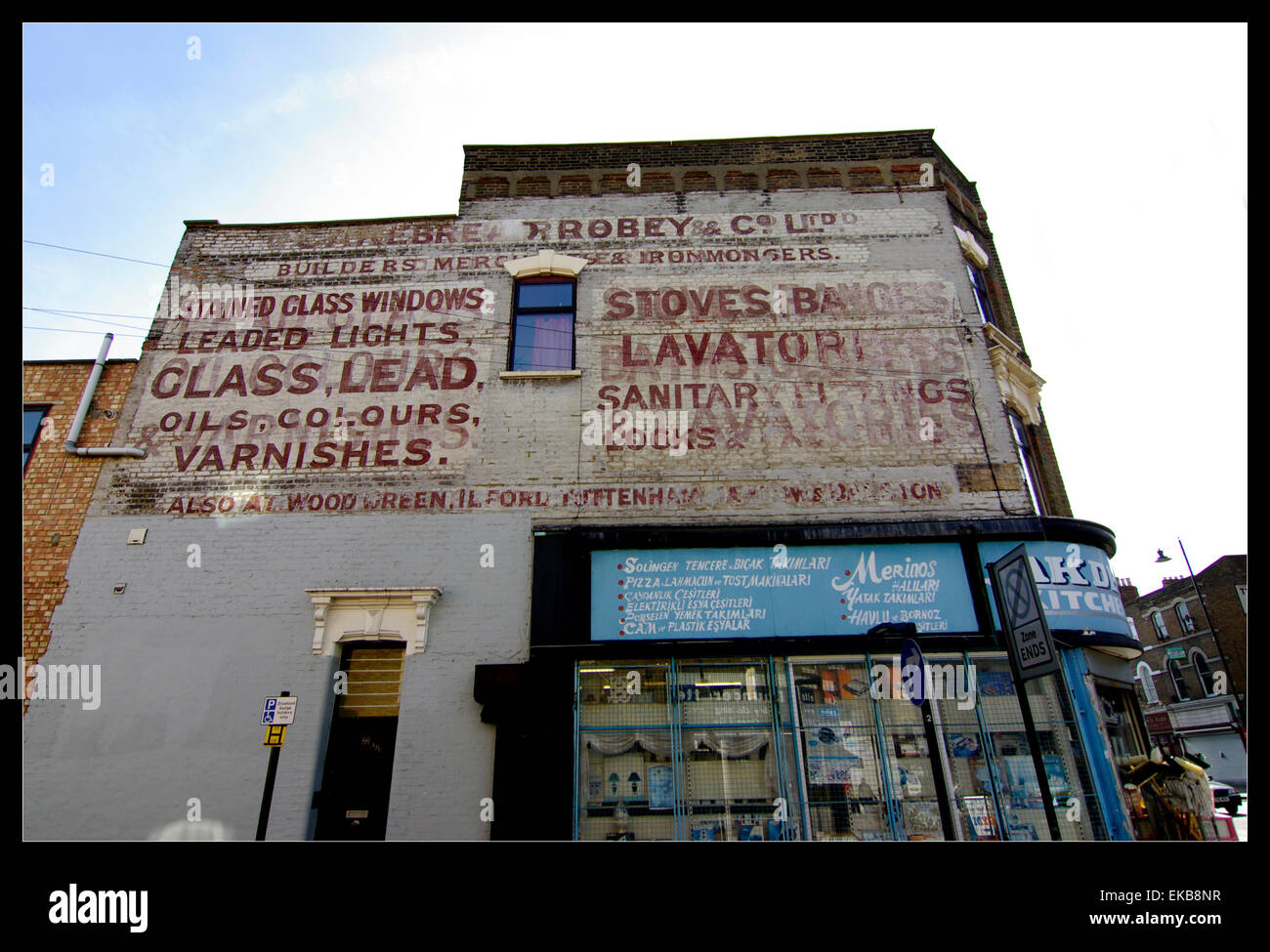 Ghost sign uk hi-res stock photography and images - Alamy