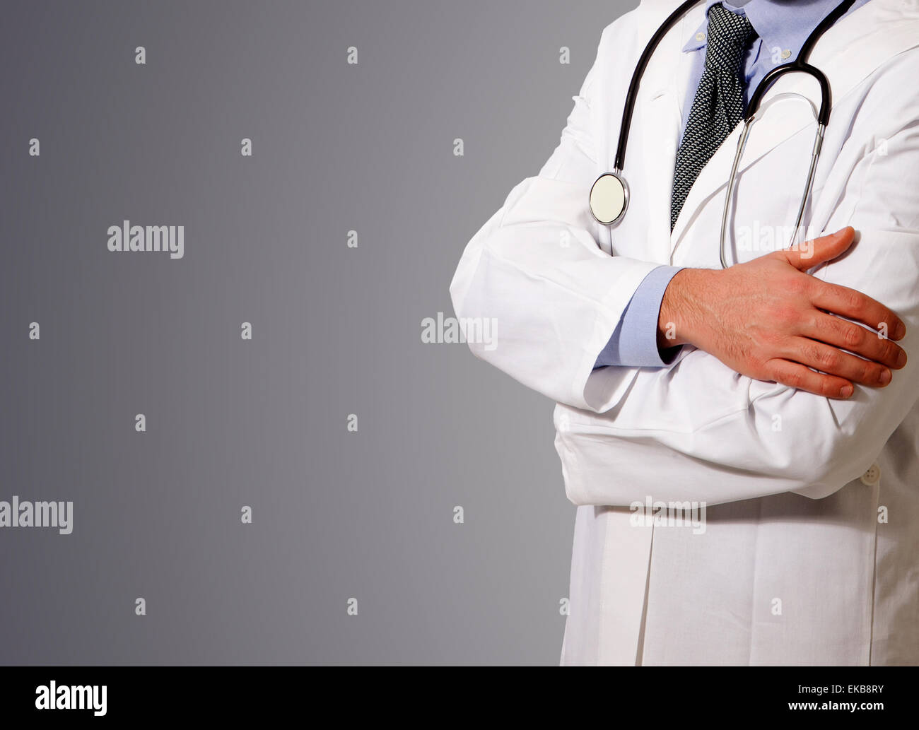 Doctor with a stethoscope Stock Photo - Alamy
