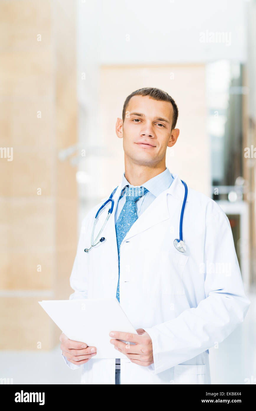 Portrait of doctor Stock Photo - Alamy