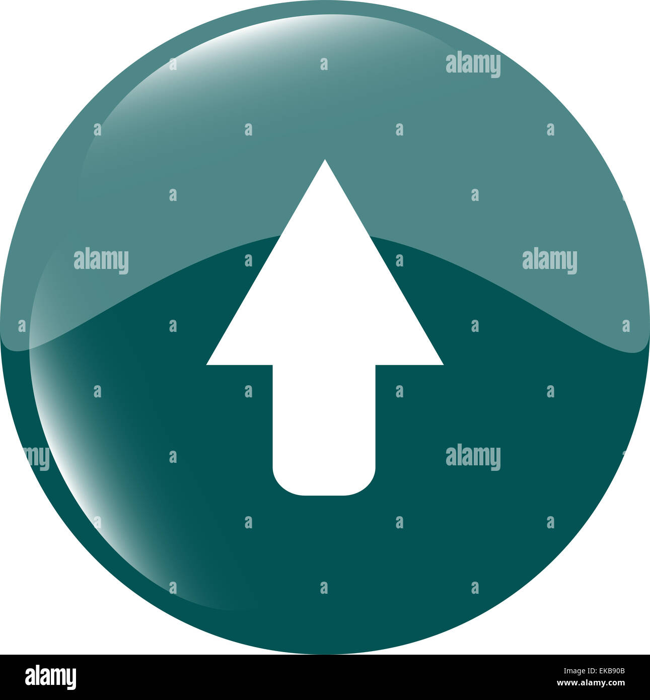 icon arrow - web button Stock Photo - Alamy