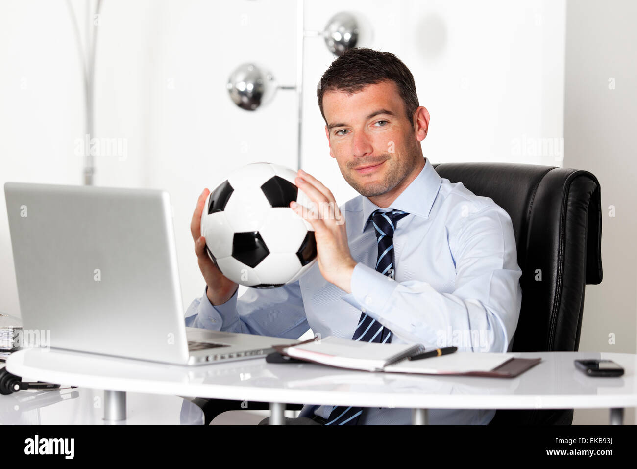 ball in office Stock Photo - Alamy