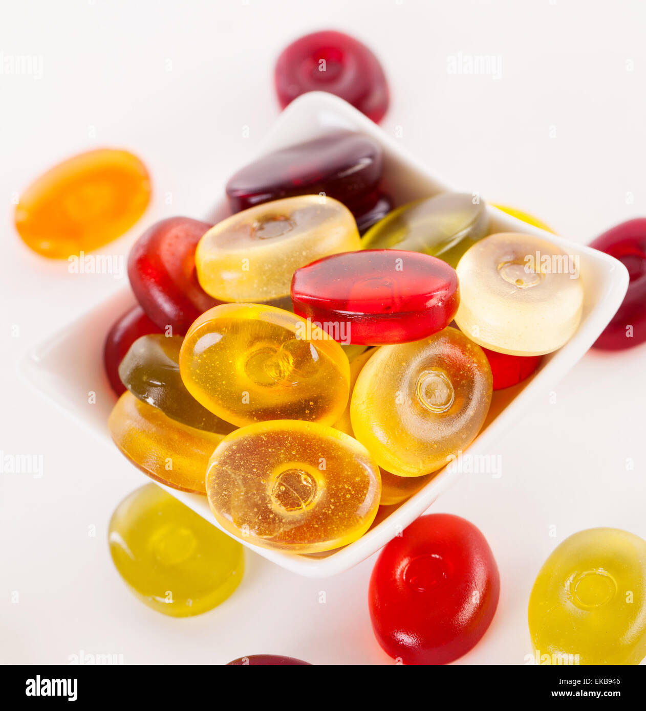 Yellow jelly candies hi-res stock photography and images - Alamy