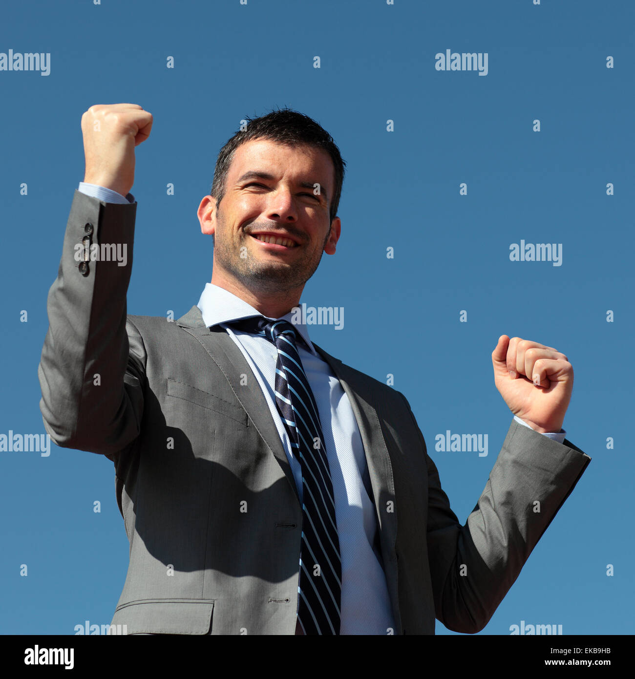 Excited succes hi-res stock photography and images - Alamy