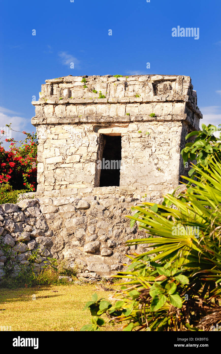Mayan ruins of Tulum Mexico Stock Photo - Alamy